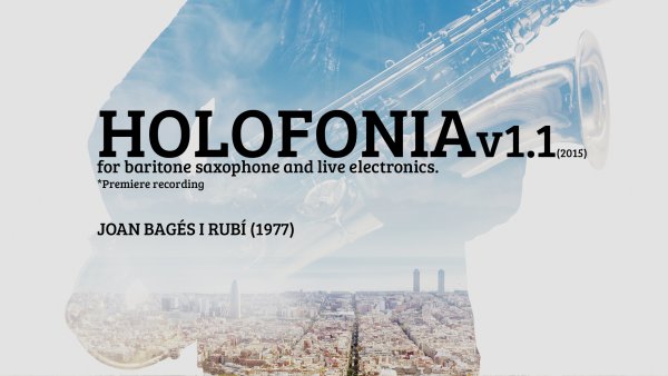 HOLOFONIA v1.1, Joan Bagés i Rubí
